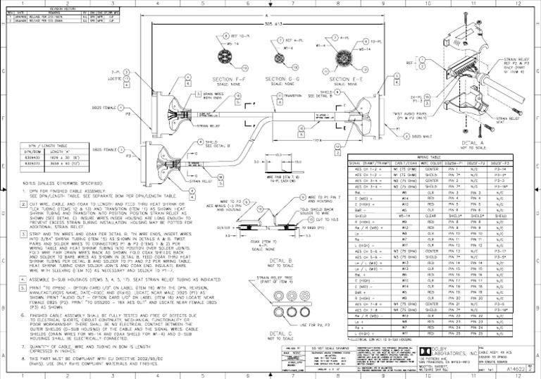 DSS200 to CP650 cable_A14622_2 | PDF