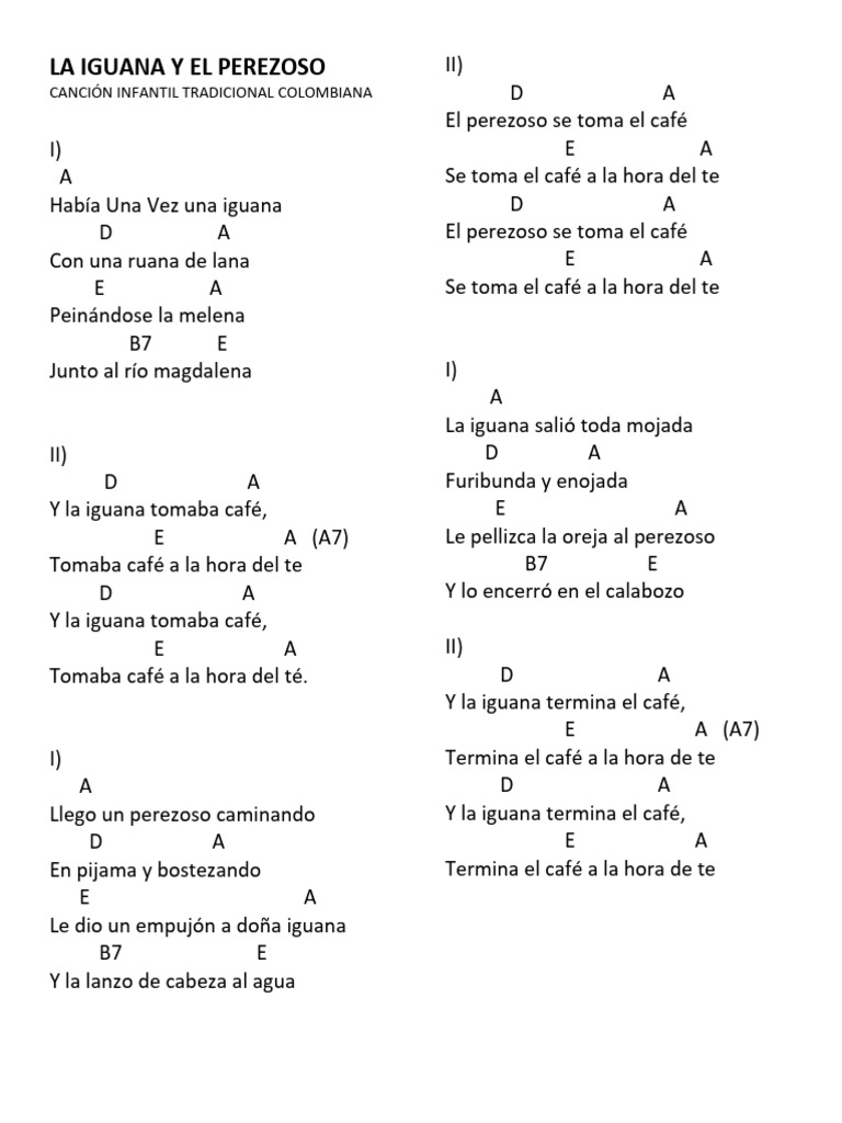La Iguana - La Mayor | PDF