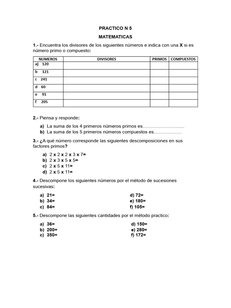 Practico N 5 | PDF