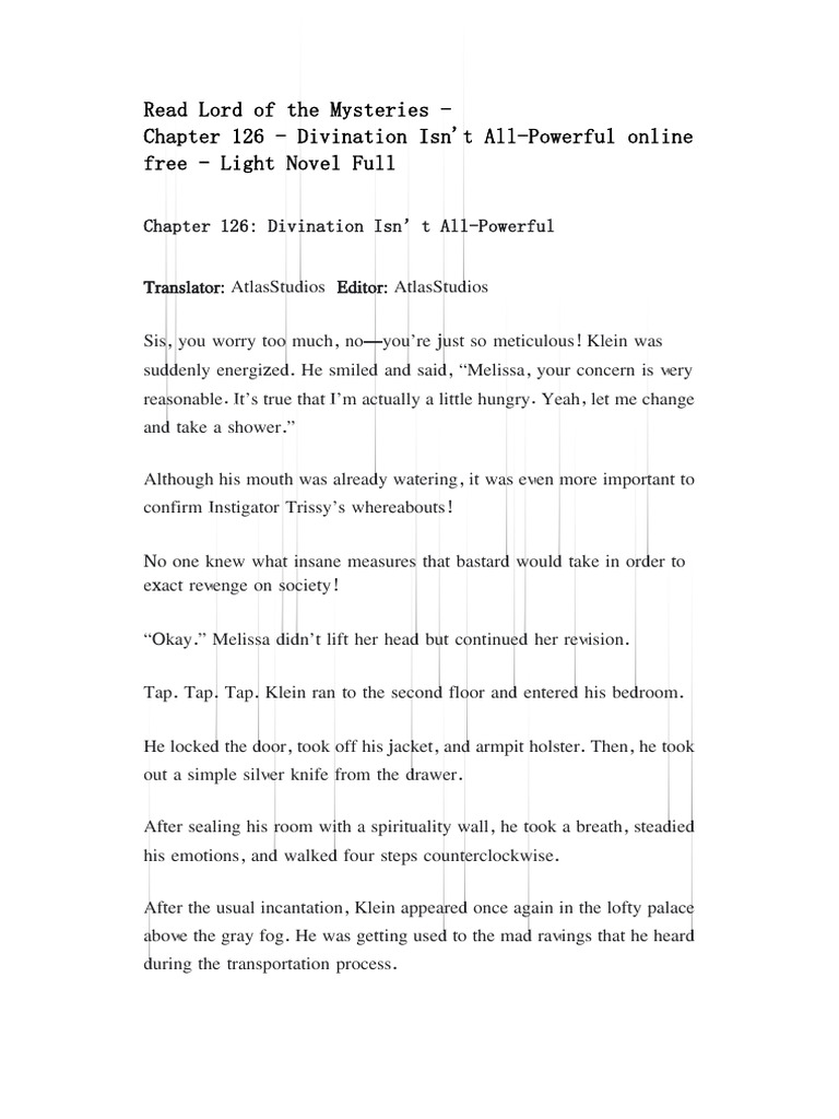 Lotm Chapter 126 130 PDF | PDF