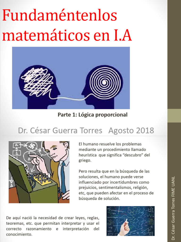 02_FundamentosMatematicos_01 | PDF | Proposición | Lógica