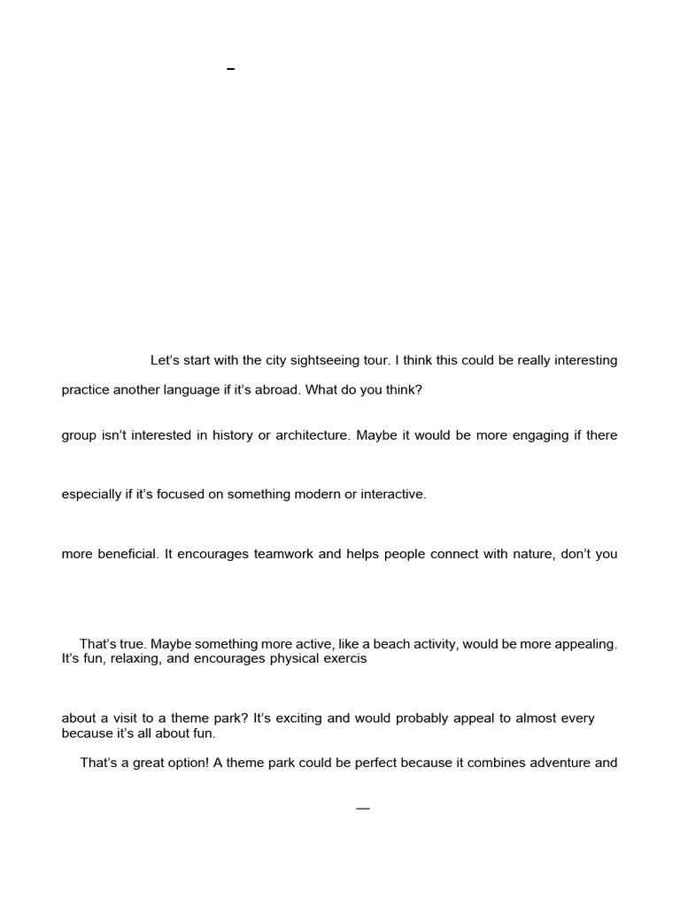 B2 Speaking part 3 | PDF