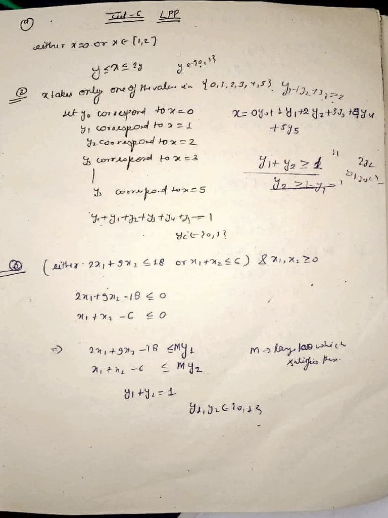 LPP TUT-06 Soln | PDF