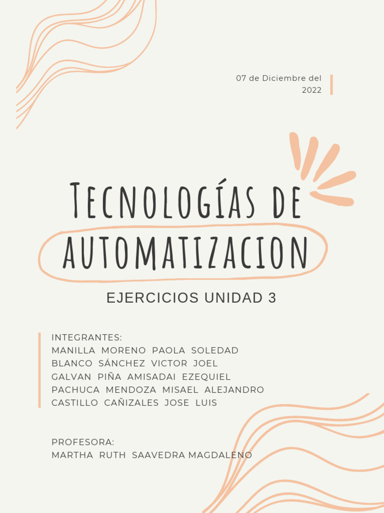 Ejercicios U3 | PDF | Ingeniería