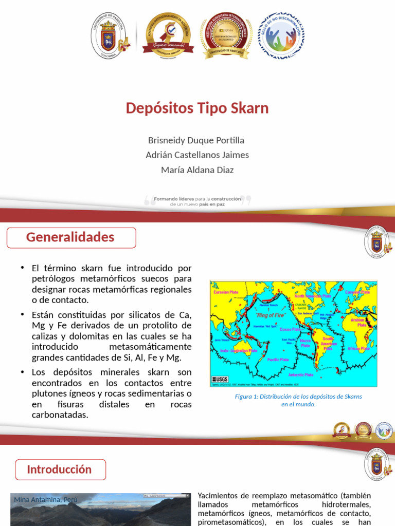 DEPOSITOS TIPO SKARN | PDF | Mineralogía | Materiales