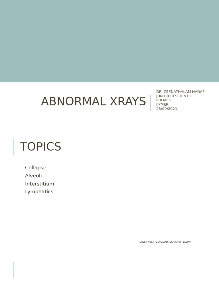 Alveoli and Interstitium | PDF | Lung | Respiratory Tract