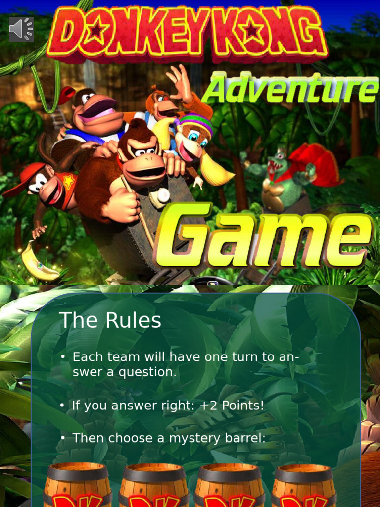 Donkey Kong PPT Bomb Game | PDF