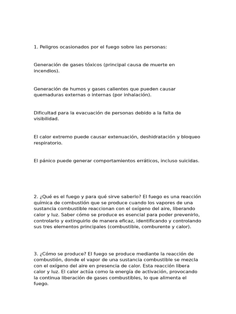 tp9 | PDF | Incendios | Combustibles