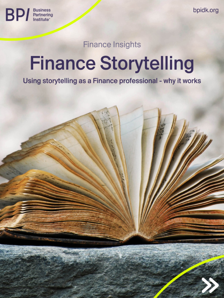 Finance Storytelling | PDF