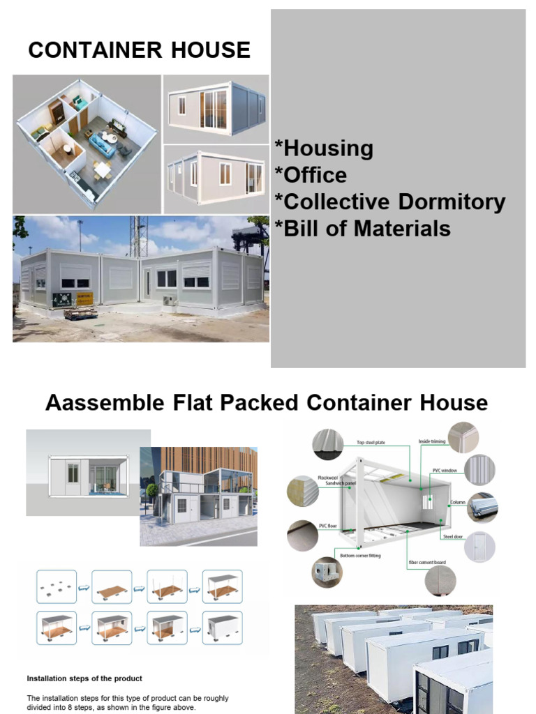 Container House Catalog | PDF