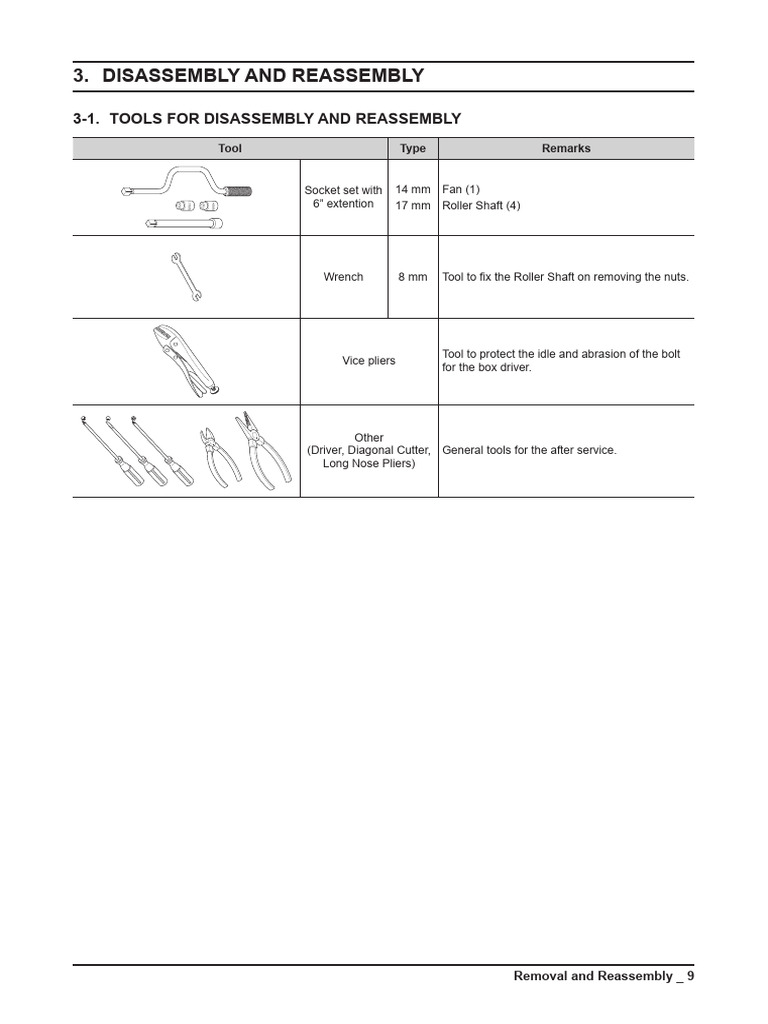 Removal - and - Reassembly DV431AGP-XAZ | PDF | Door | Manufactured Goods