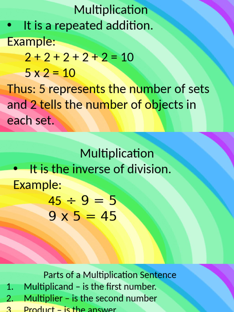 Properties of Multiplication | PDF