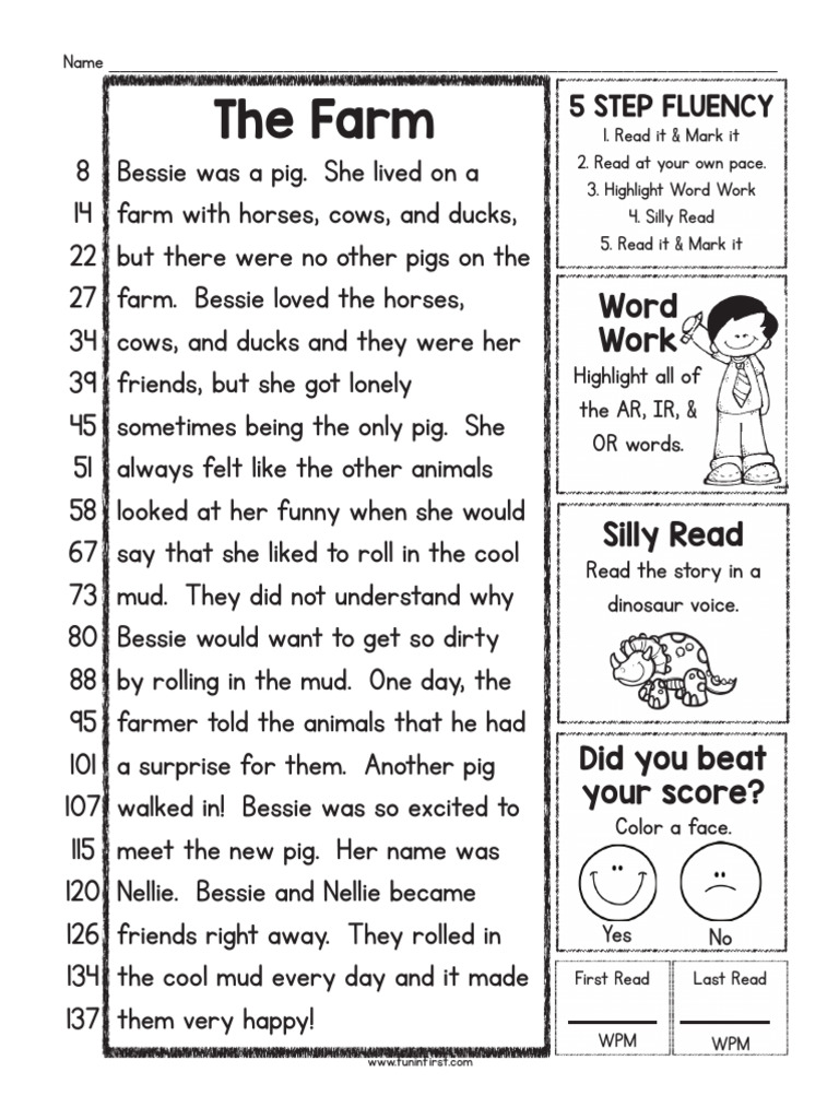 Week 4b Fluency Passage | PDF