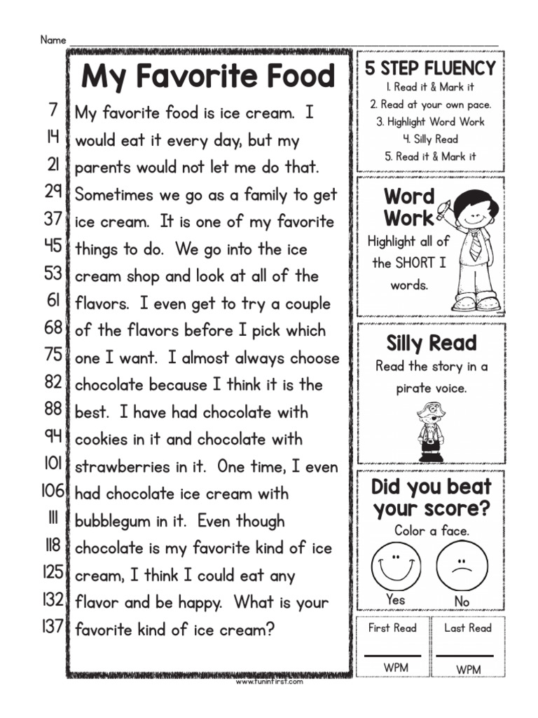 Week 2b Fluency Passage | PDF