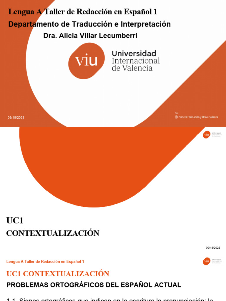 Uc1 Contextualizaciã - N | PDF | Puntuación | Comillas
