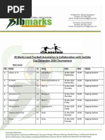 Betway Premiership Fixtures 2025-26 | PDF | Sports | Association Football