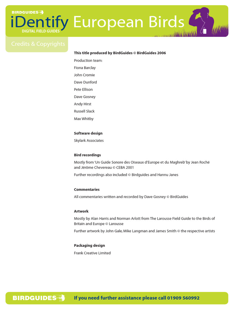 Identify European Credits | PDF