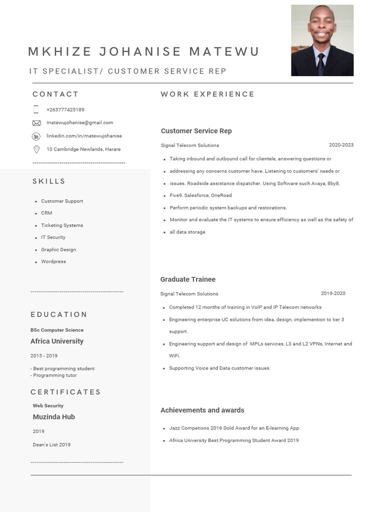 CV Mkhize Matewu _20231024_154910_0000 | PDF
