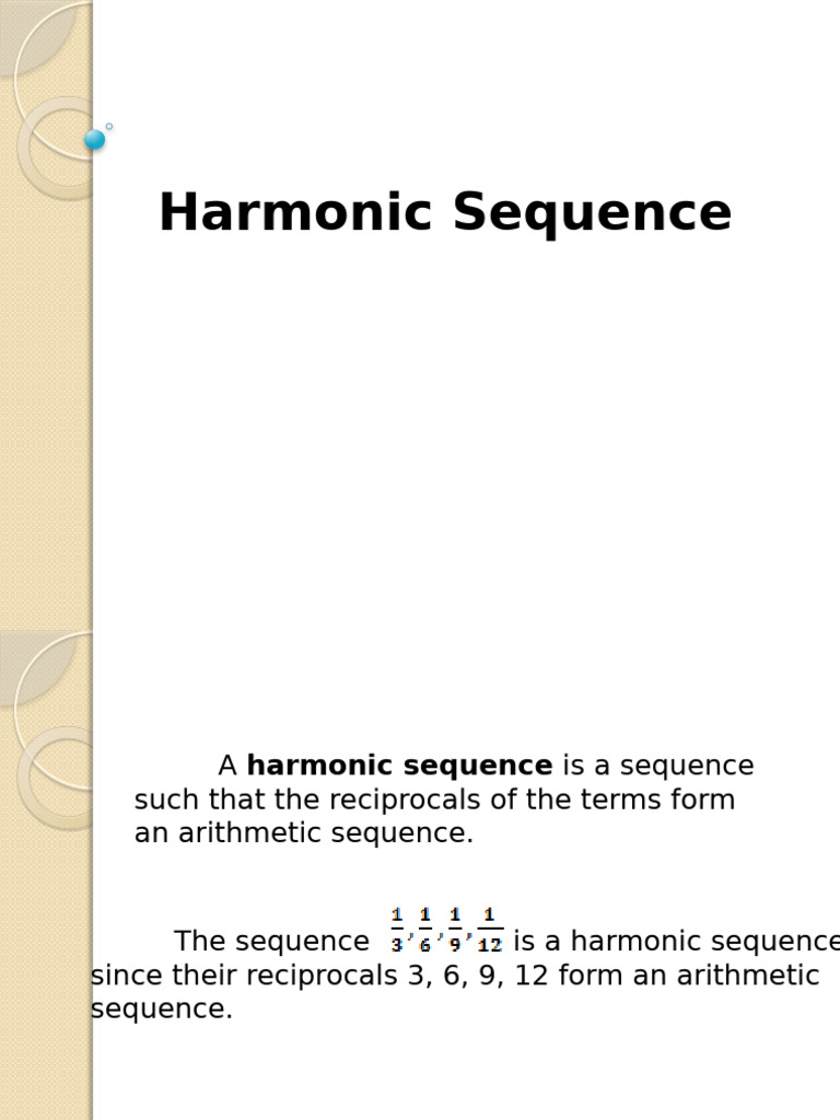 Week 2.3 Harmonic and Fibonacci Sequences | PDF