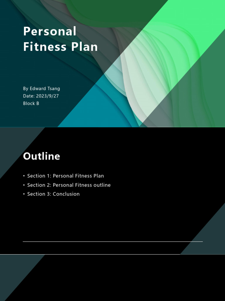 Fitness plan for final | PDF | Physical Fitness | Flexibility (Anatomy)