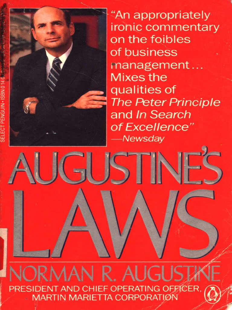 Augustine's Laws - Augustine, Norman R (1998) A | PDF