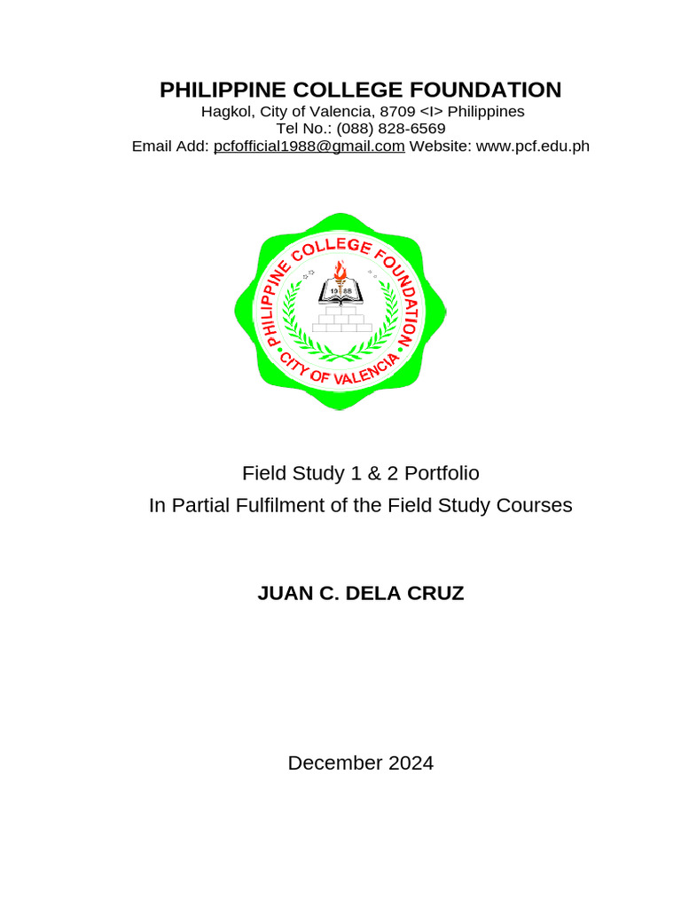 Portfolio Content | PDF