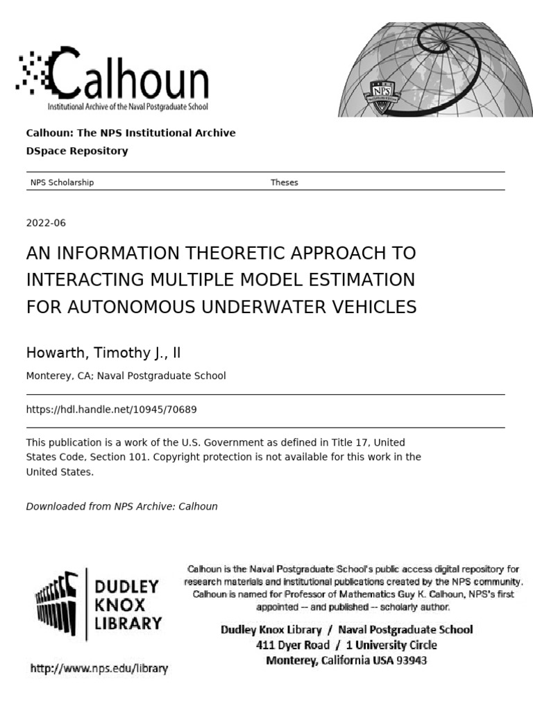 An Information Theoretic Approach To Interacting Multiple Model Estimation For Autonomous