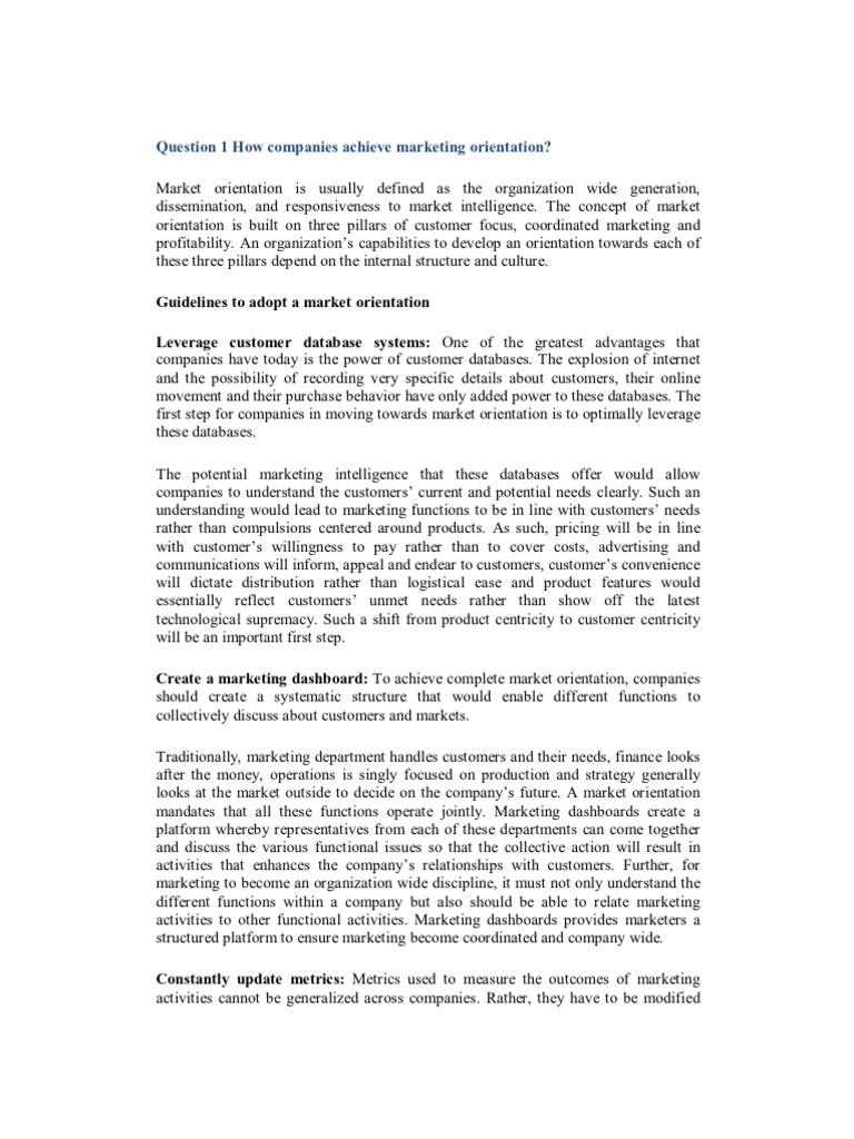 B2B Assignment | PDF | Marketing Strategy | Marketing