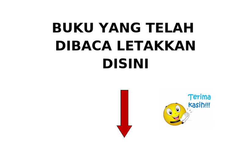 Letakkan Buku | PDF