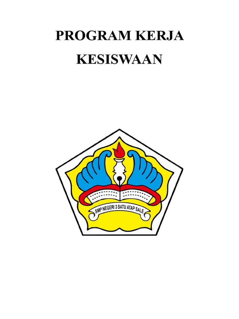 Program Kerja Kesiswaan 2024 | PDF