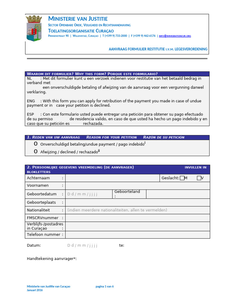 2021_Aanvraagformulier-Restitutie-4-10-2021-1 | PDF