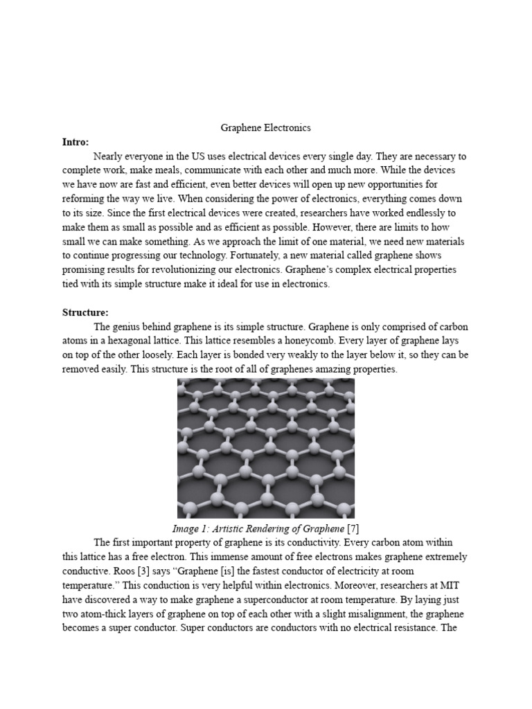 White Paper Example 1 | PDF | Graphene | Carbon