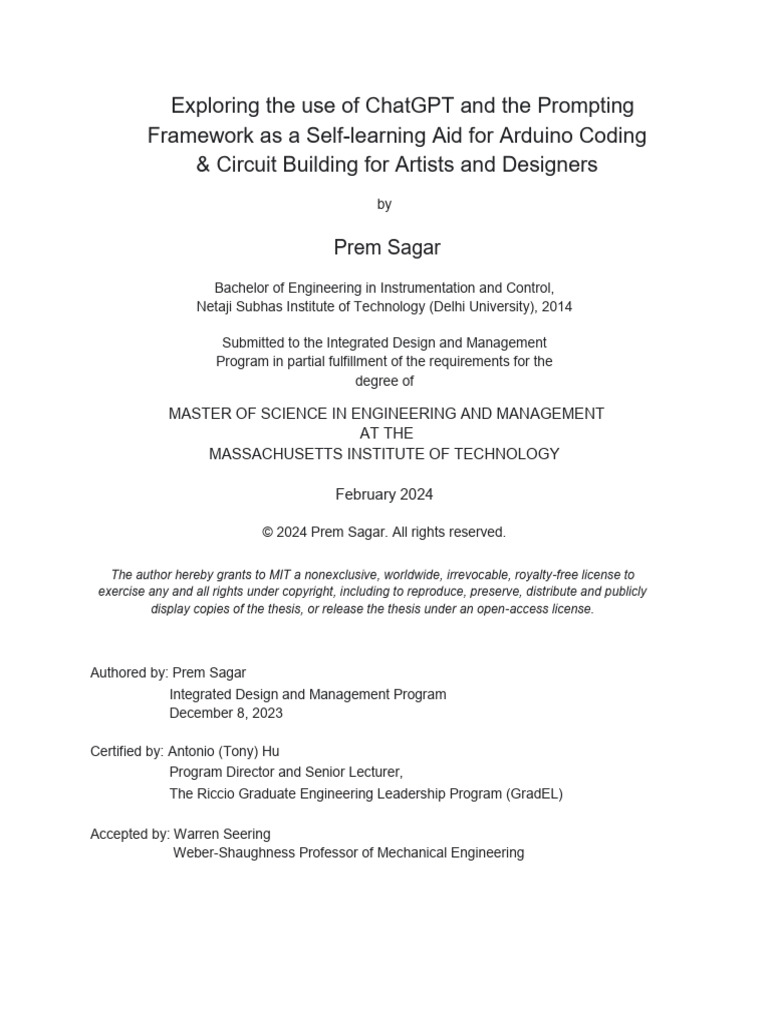 2024 Sagar | PDF | Artificial Intelligence | Intelligence (AI) & Semantics