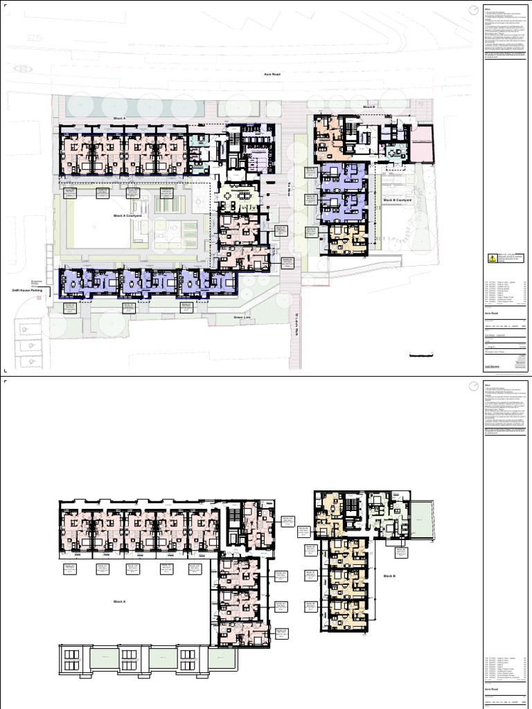 Combined Drawings Acre Roads | PDF