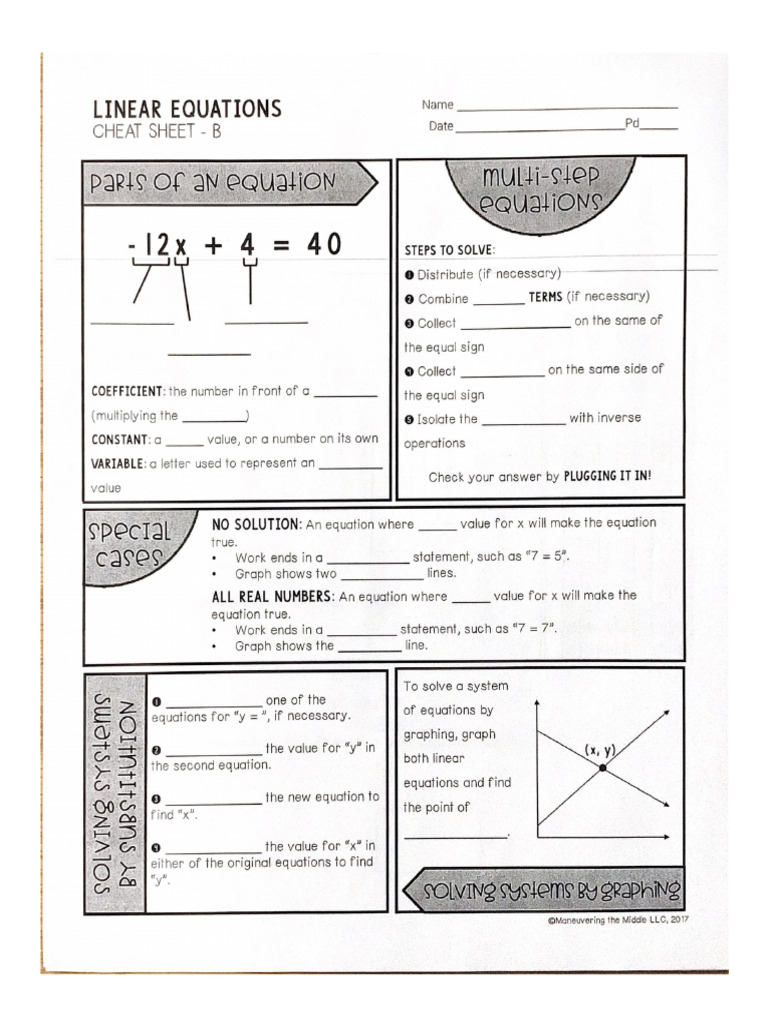 Linear Equations | PDF