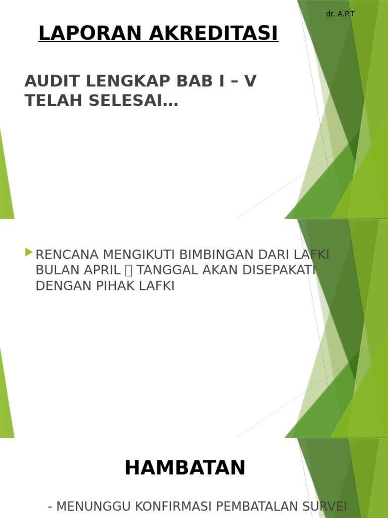 Laporan Akreditasi | PDF