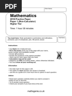 1F 2025 Edexcel Predicted Paper HKM | PDF | Numbers | Mathematics