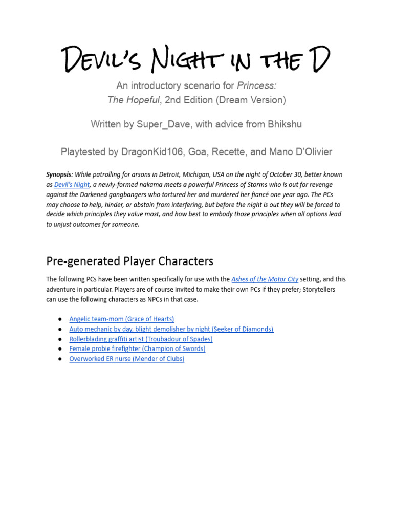 Devil's Night in The D | PDF | Basement