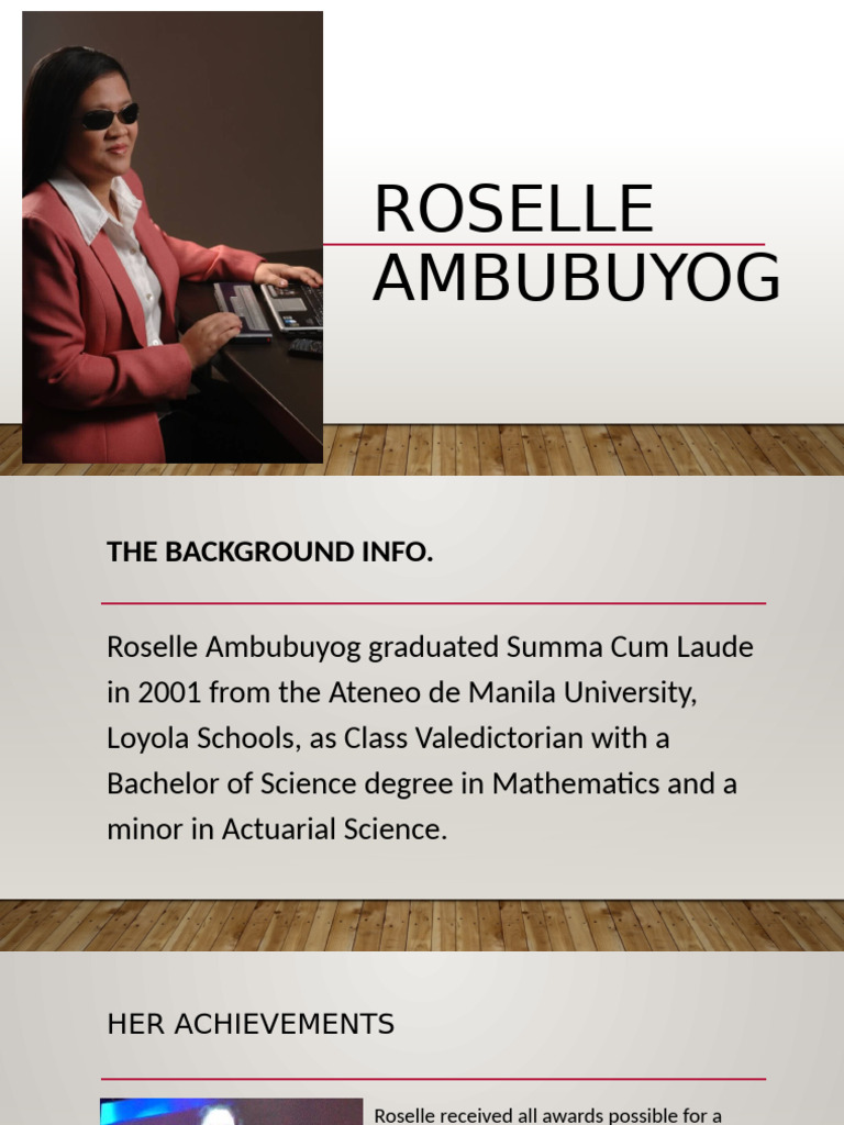 Roselle Ambubuyog | PDF