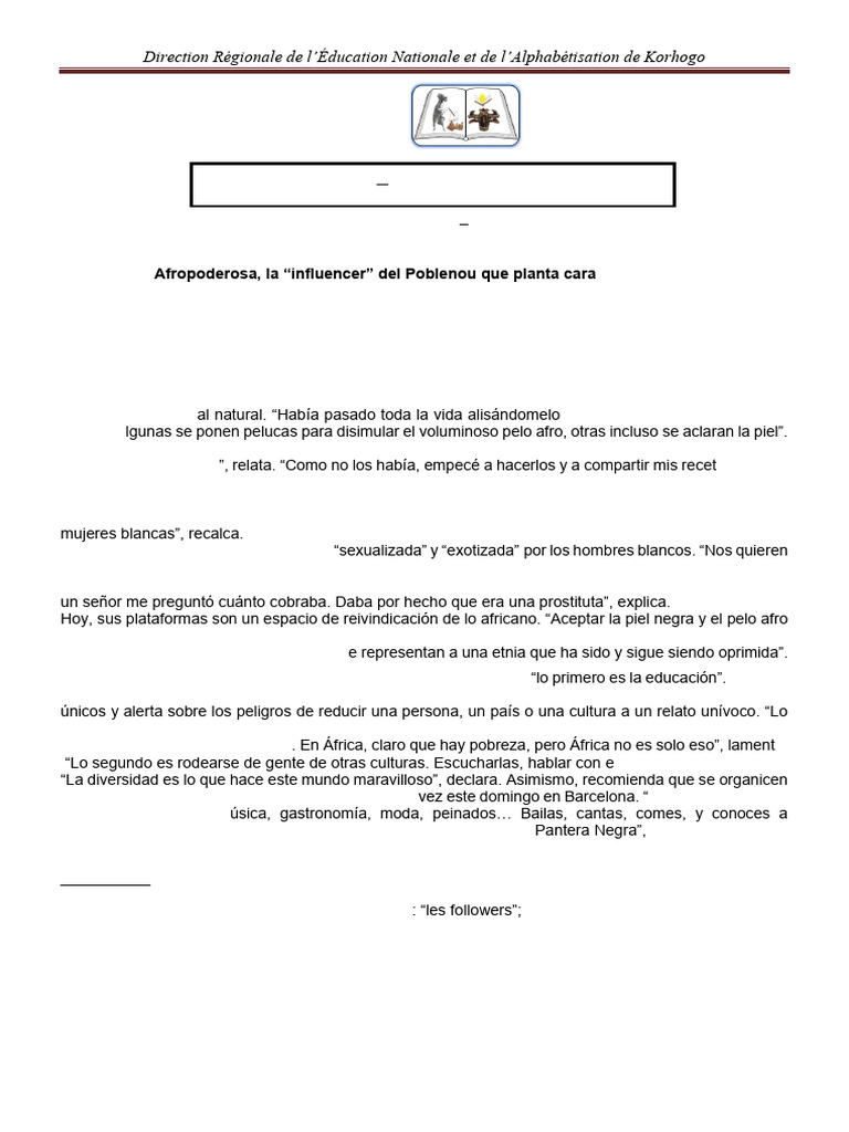 Sujet Bac Lv2 Espagn | PDF