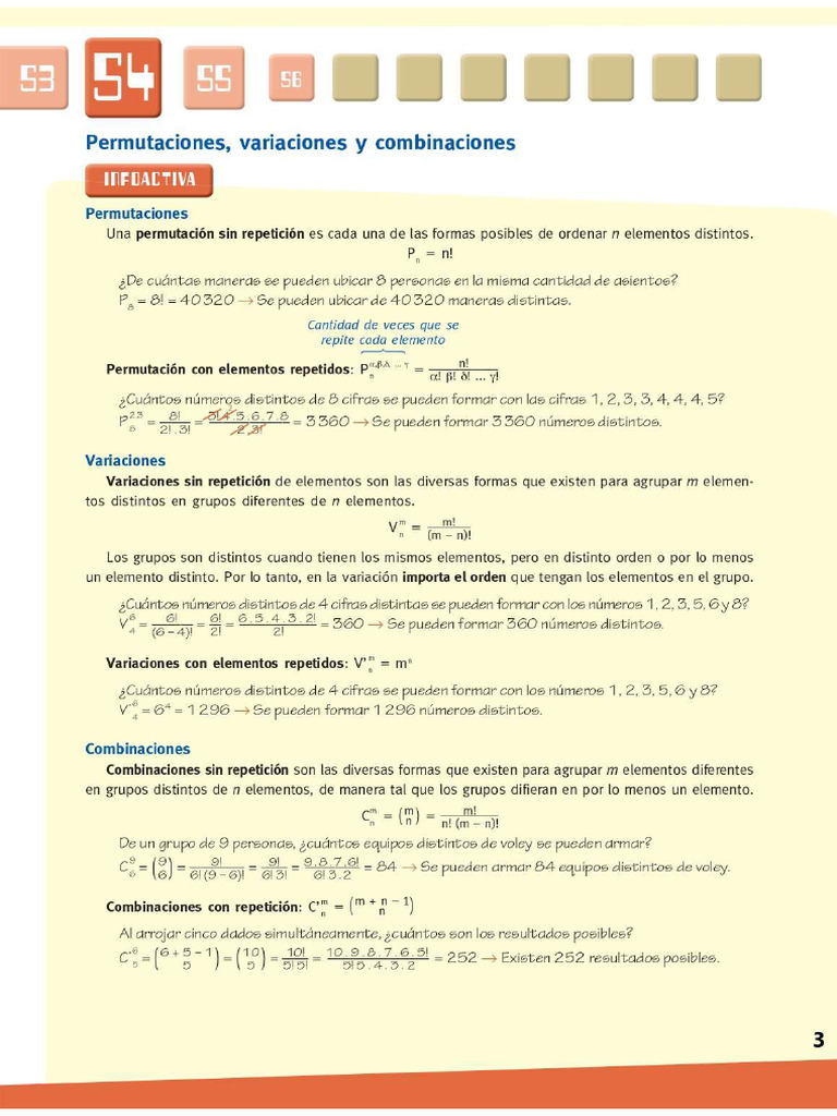 Combinatoria y Probabilidad | PDF