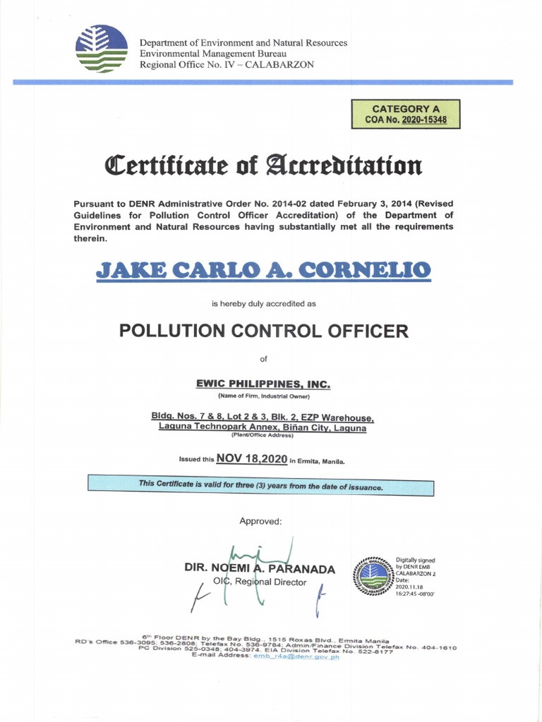 2020 PCO Accreditation | PDF