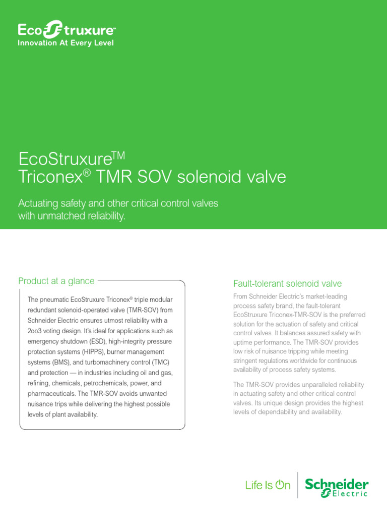 SOV Solenoid Valve | PDF | Valve | Switch