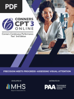 CPT-3 Instructions and Interpretation | PDF