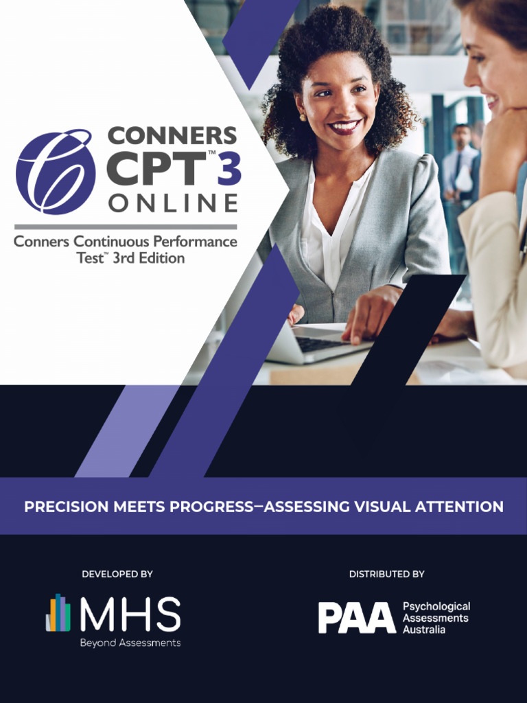 CPT3_Brochure_2024-PAA.pdf | PDF | Attention | Attention Deficit Hyperactivity Disorder