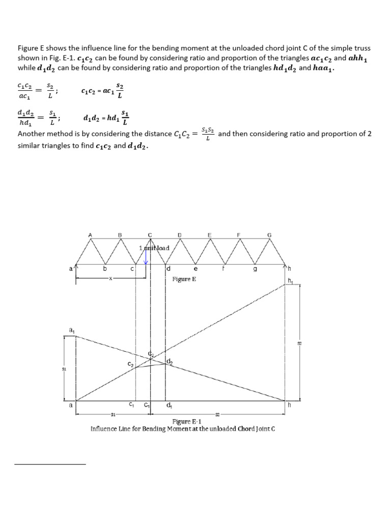 Ce 107 Module 8 Criteria For Maxima and Minima 014251 | PDF | Truss | Bending