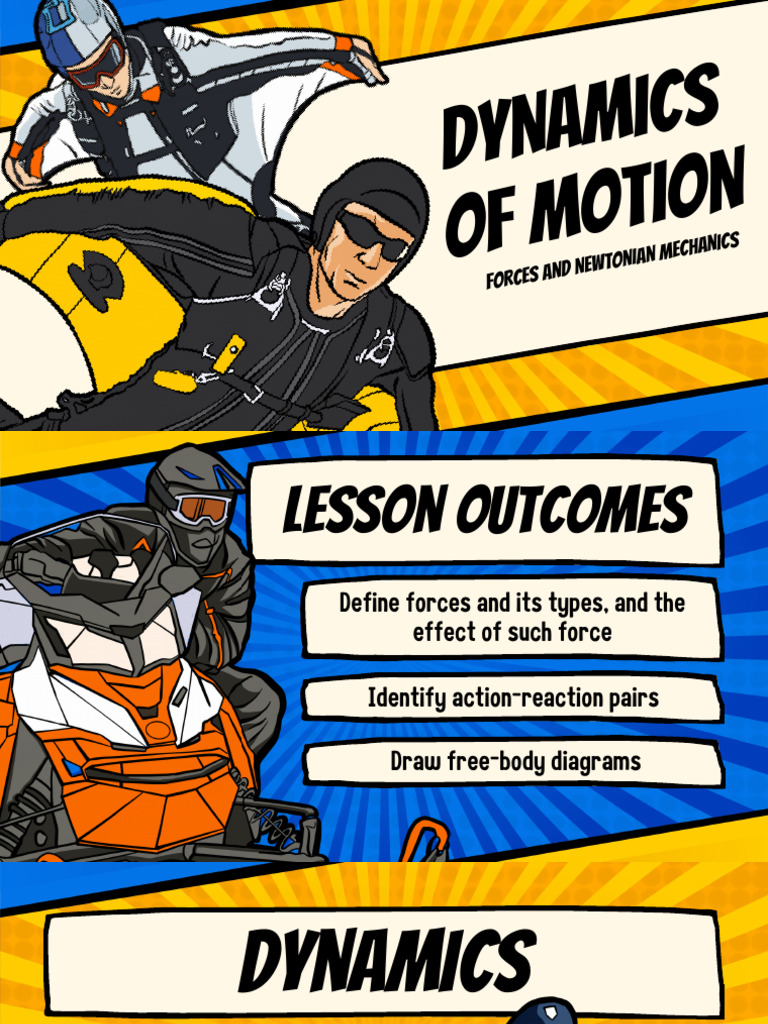 Genphy 2 - Topic 1 - Dynamics of Motion | PDF | Force | Classical Mechanics