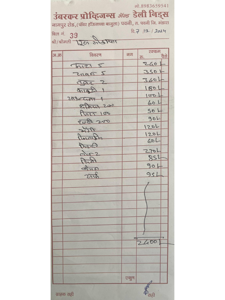 petty bill December sheli | PDF