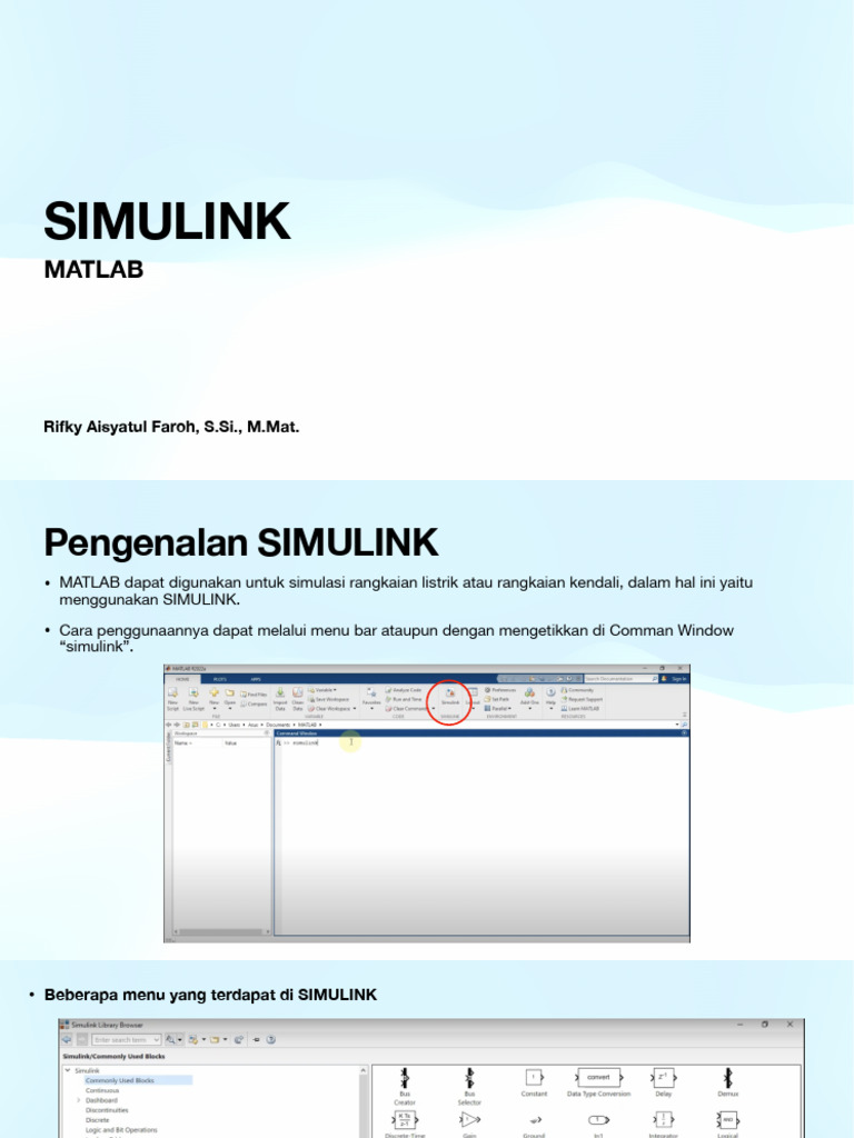 Simulink 1 | PDF