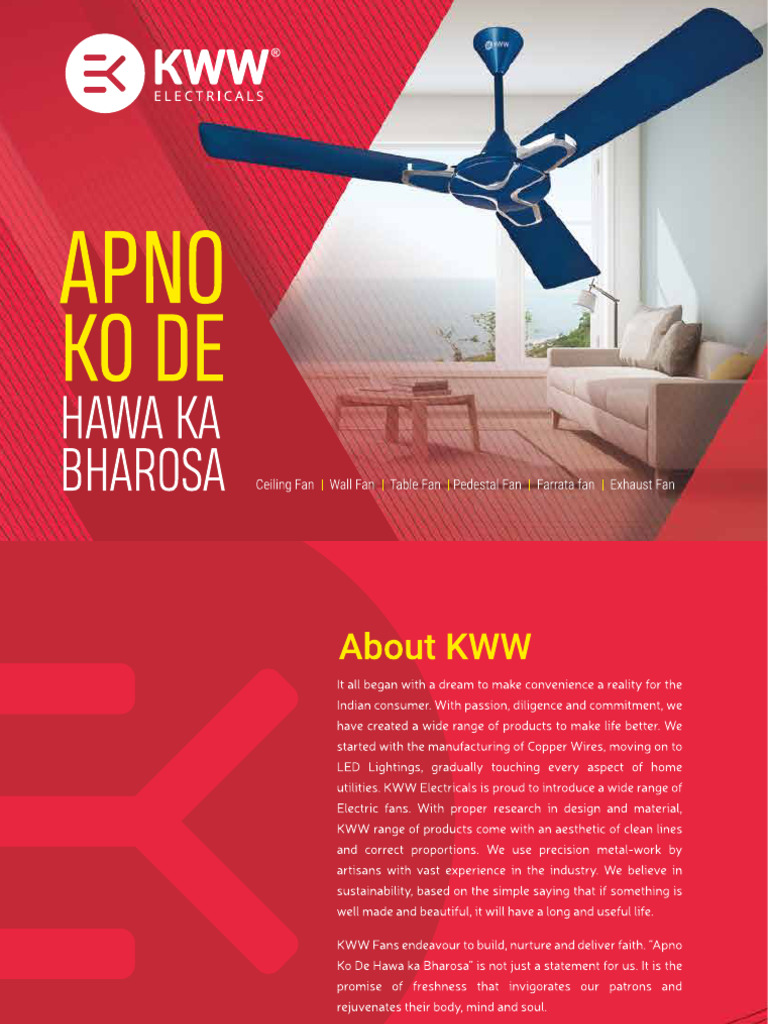 Fan Brochure | PDF